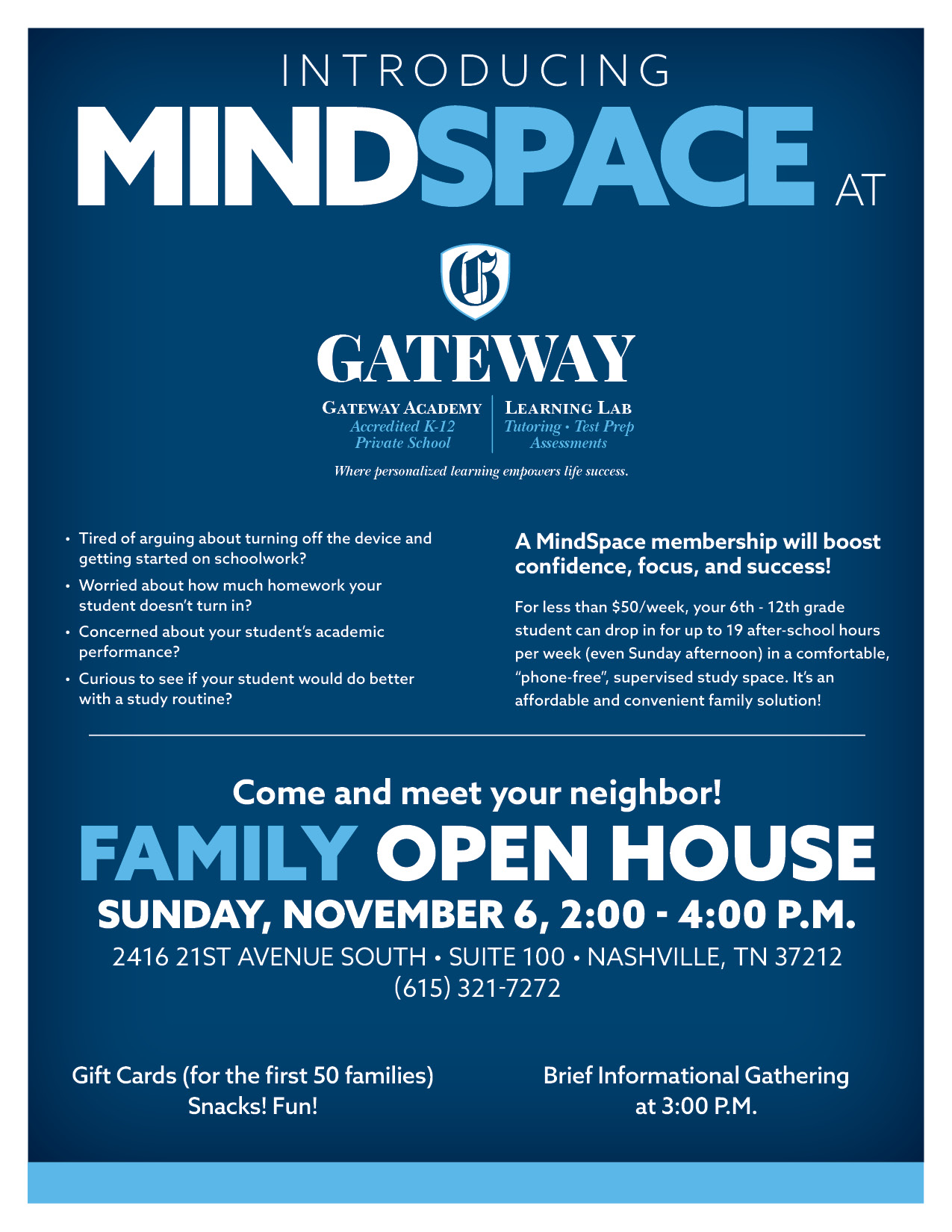 Open House - Learning Lab